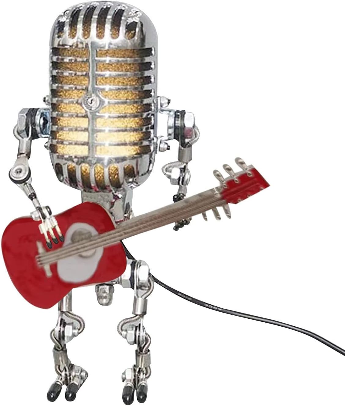 Amazon.com: New Vintage Metal Microphone Robot Desk Lamp with Mini ...