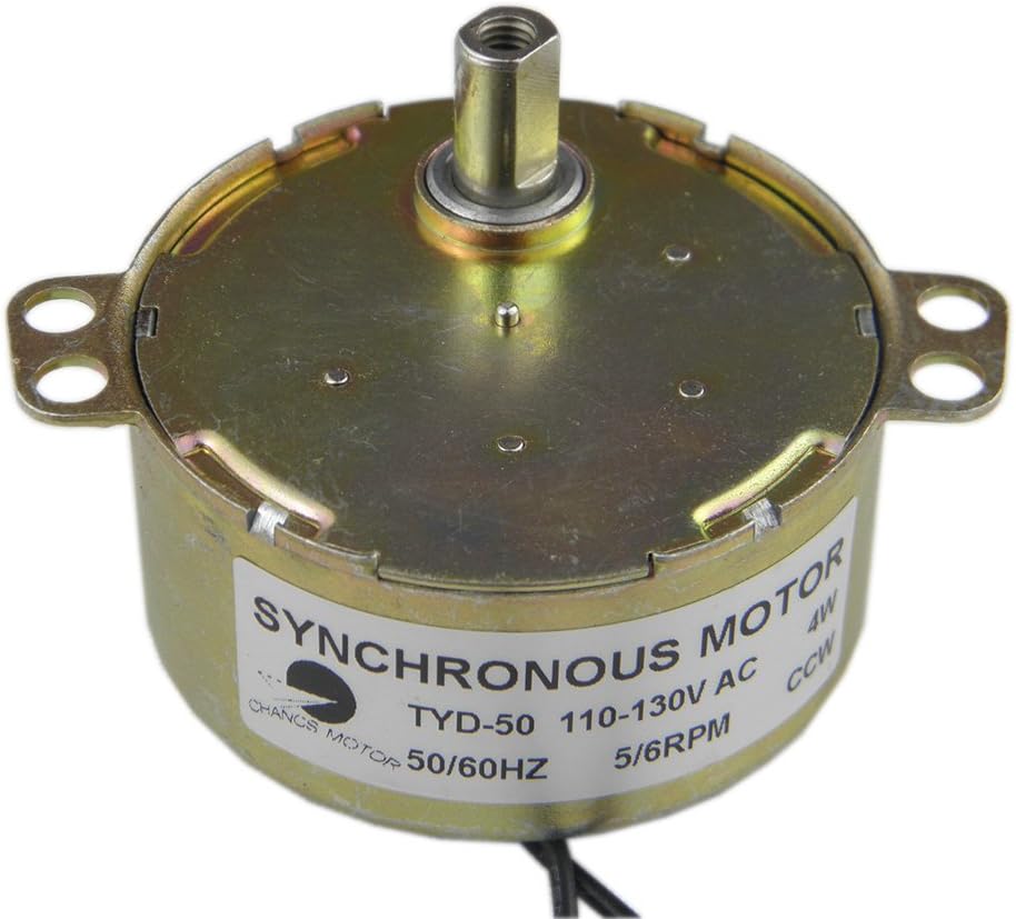 uxcell Electric Synchronous Synchron Motor Turntable Motor 100-127 VAC ...