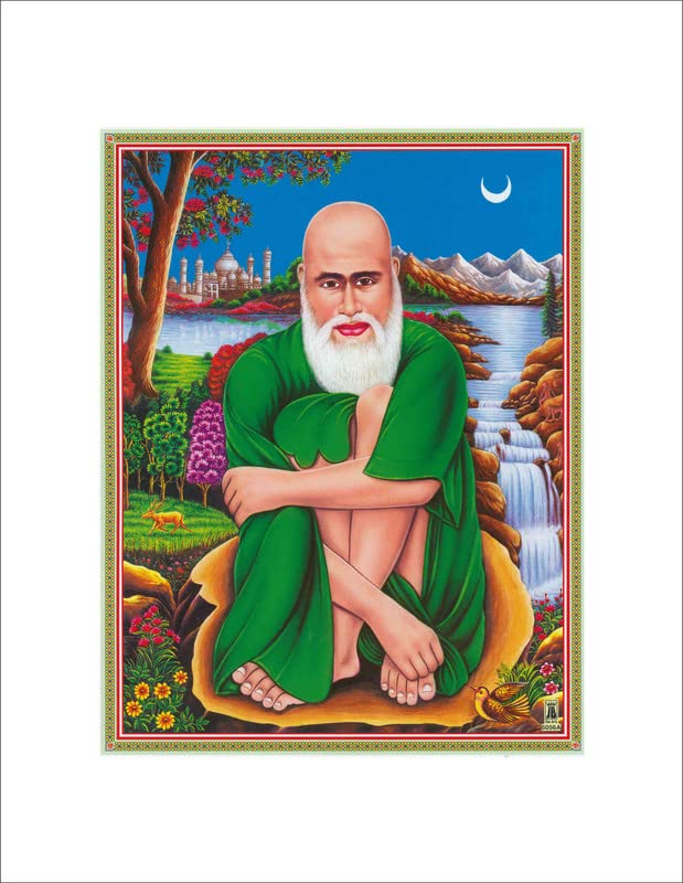 Religious Wall Sticker Poster|tajuddin Baba Poster for Worship/Mandir ...