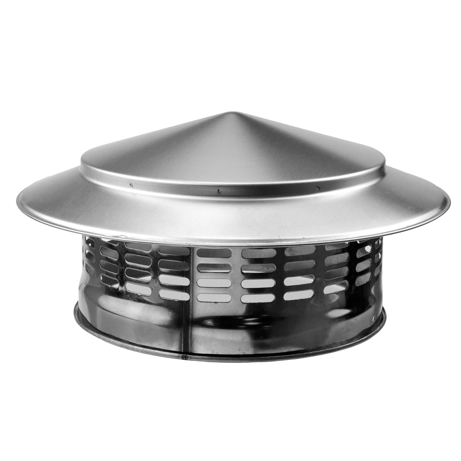 Amazon.com: Semetall Round Chimney Cap,8 Inch Cone Top Chimney Cap,304 ...
