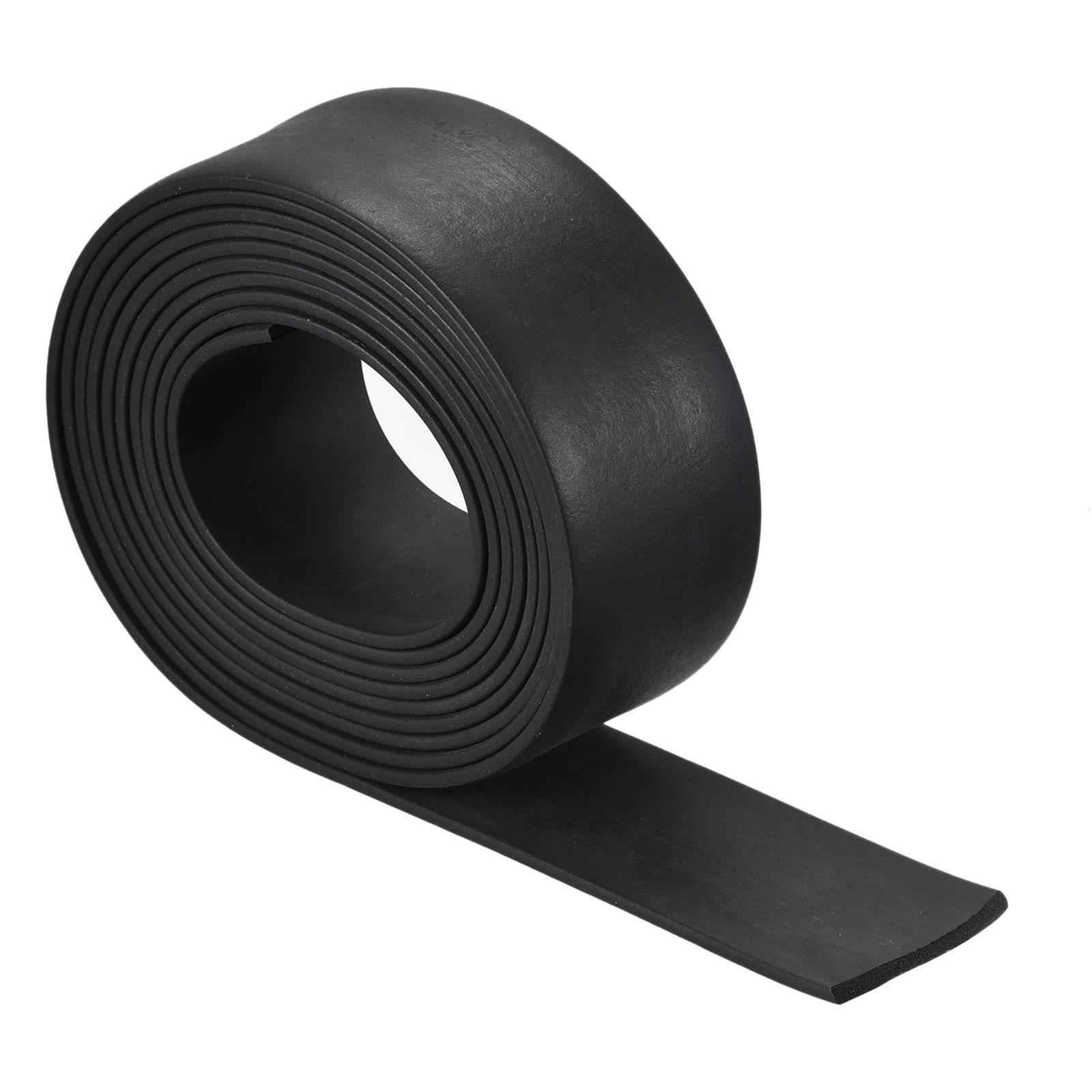 uxcell EPDM Rubber Foam Sheet Strips 1/8"T x 2"W x 157.5"L, Neoprene ...
