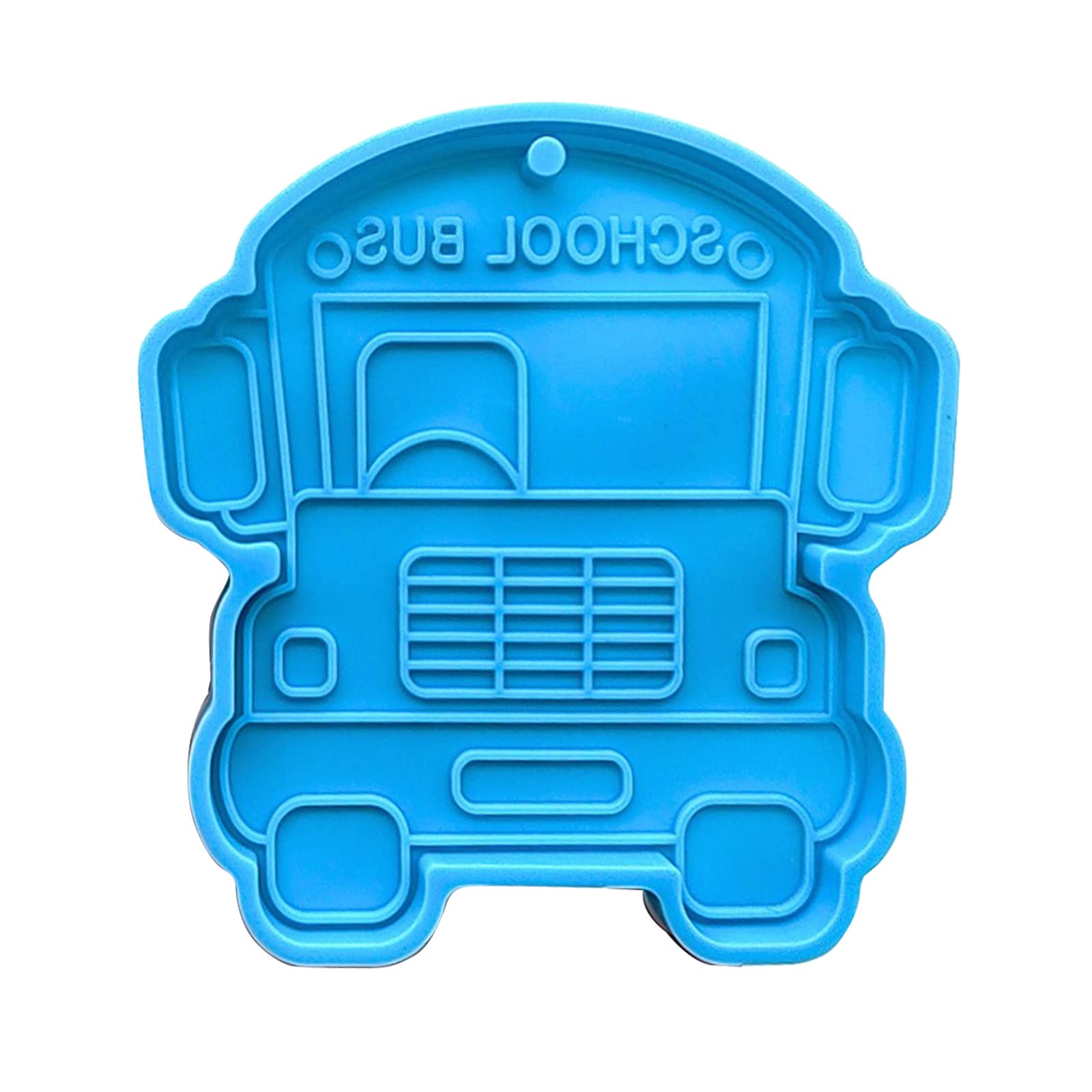 Amazon.com: Cartoon School Bus Car Resin Casting Silicone Mold,Epoxy ...