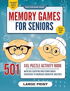 15 Activity Books with Fun Memory Games for Seniors - Technology for ...