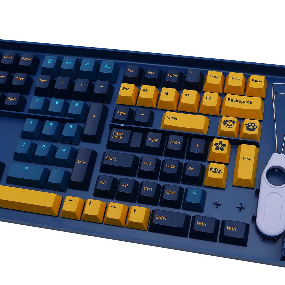 EPOMAKER AKKO Macaw 157 Keys Double-shot PBT Cherry Profile Full ...