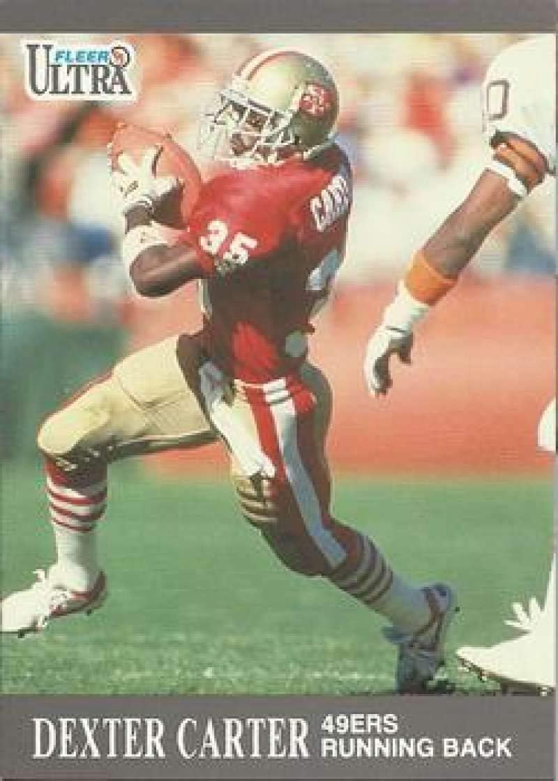Amazon.com: 1991 Fleer Ultra #245 Dexter Carter NM-MT San Francisco ...