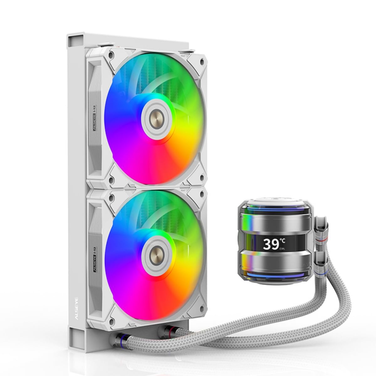 Snapklik.com : ALSEYE Infinity I240 AIO CPU Liquid Cooler, Dual Pumps ...