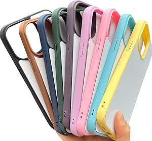 Amazon.com: JUSTRY 5PCS Sublimation Blank Phone Case Bulk Covers Compatible with iPhone 11,6.1 ...
