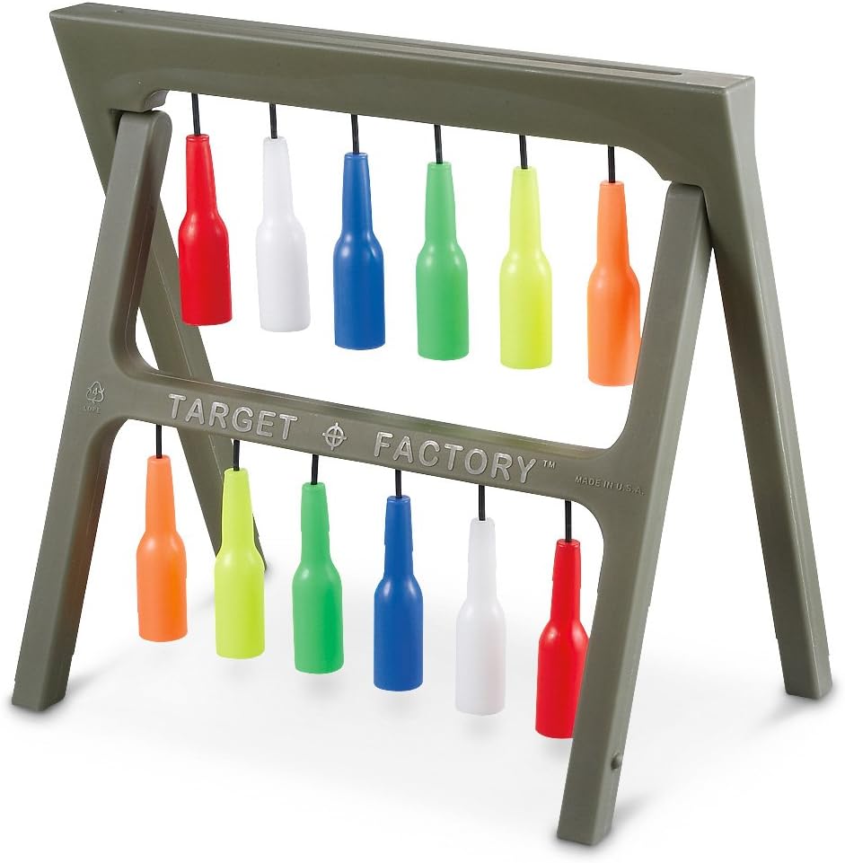 Amazon.com : Target Factory Deluxe Target Frame with 12 Target Bottles ...