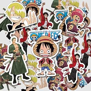 Aapki Marzi One Piece Anime Laptop Stickers - Pack of 05 (Option A ...