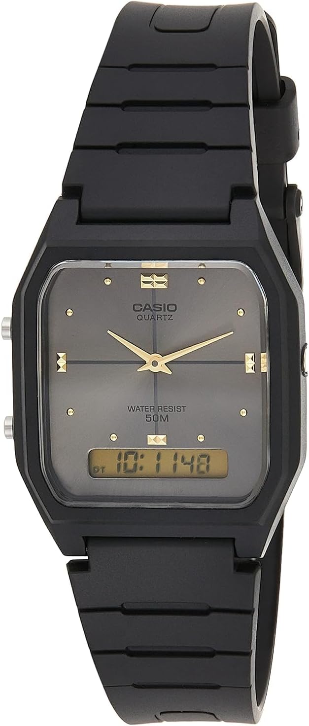 Casio Core Men's Grey Dial Resin Band Watch - Aw48He-7Av : Buy Online ...