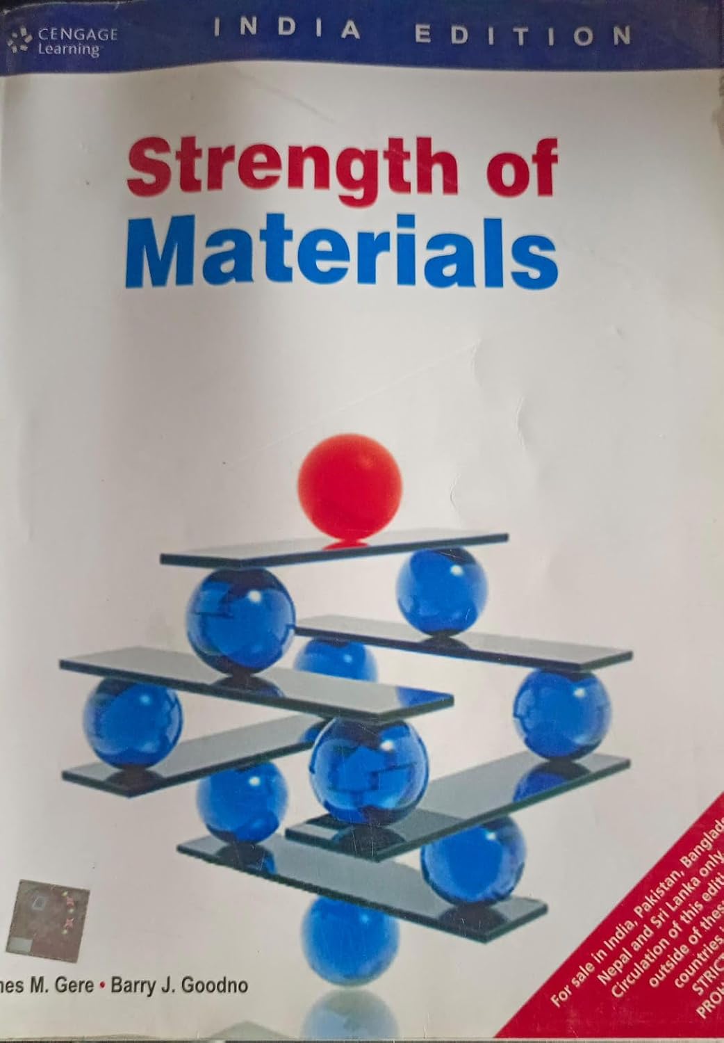 Buy Strength Of Materials By James M Gere Edition 2019 (Second Hand ...