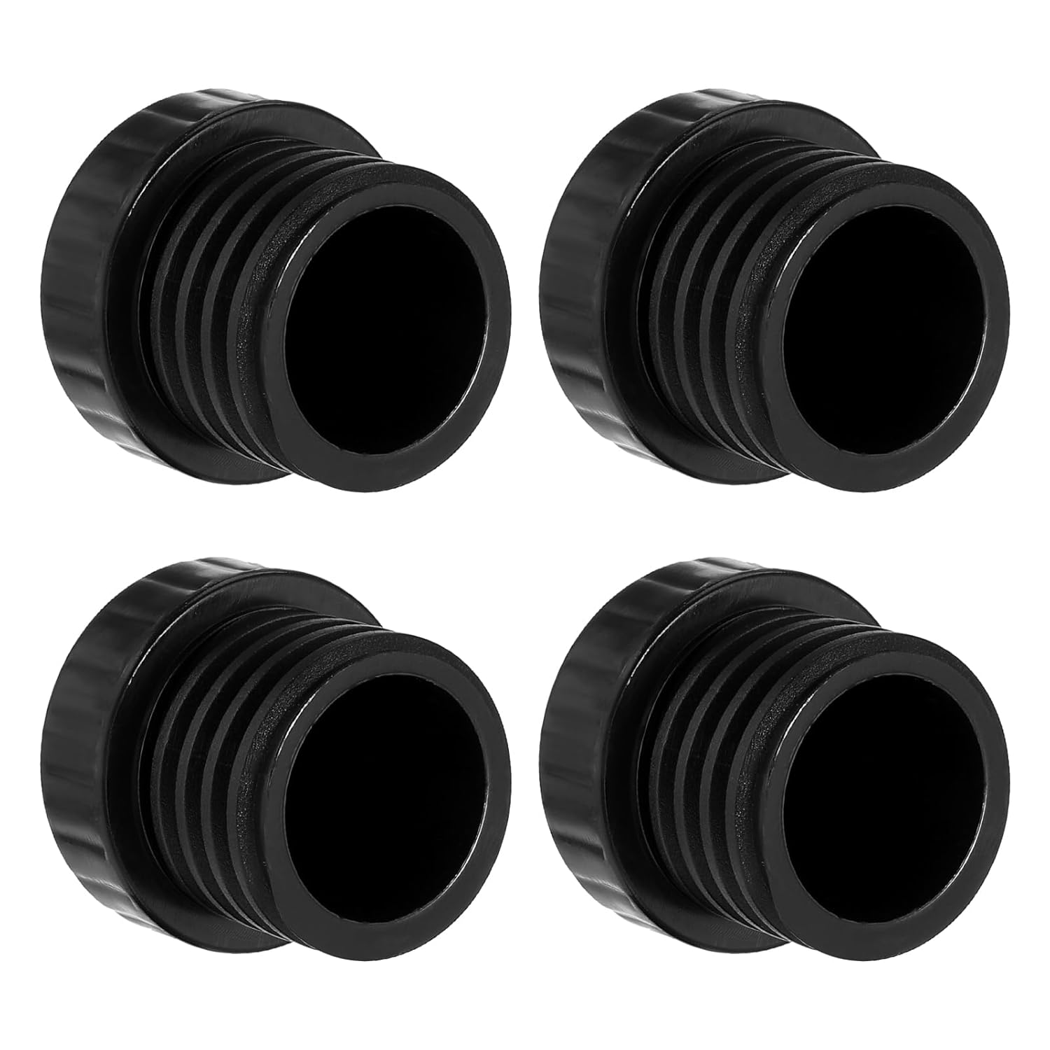 4Pcs Light Bulb Socket Cover,Black Light Socket Safety Caps Plugs,Light ...