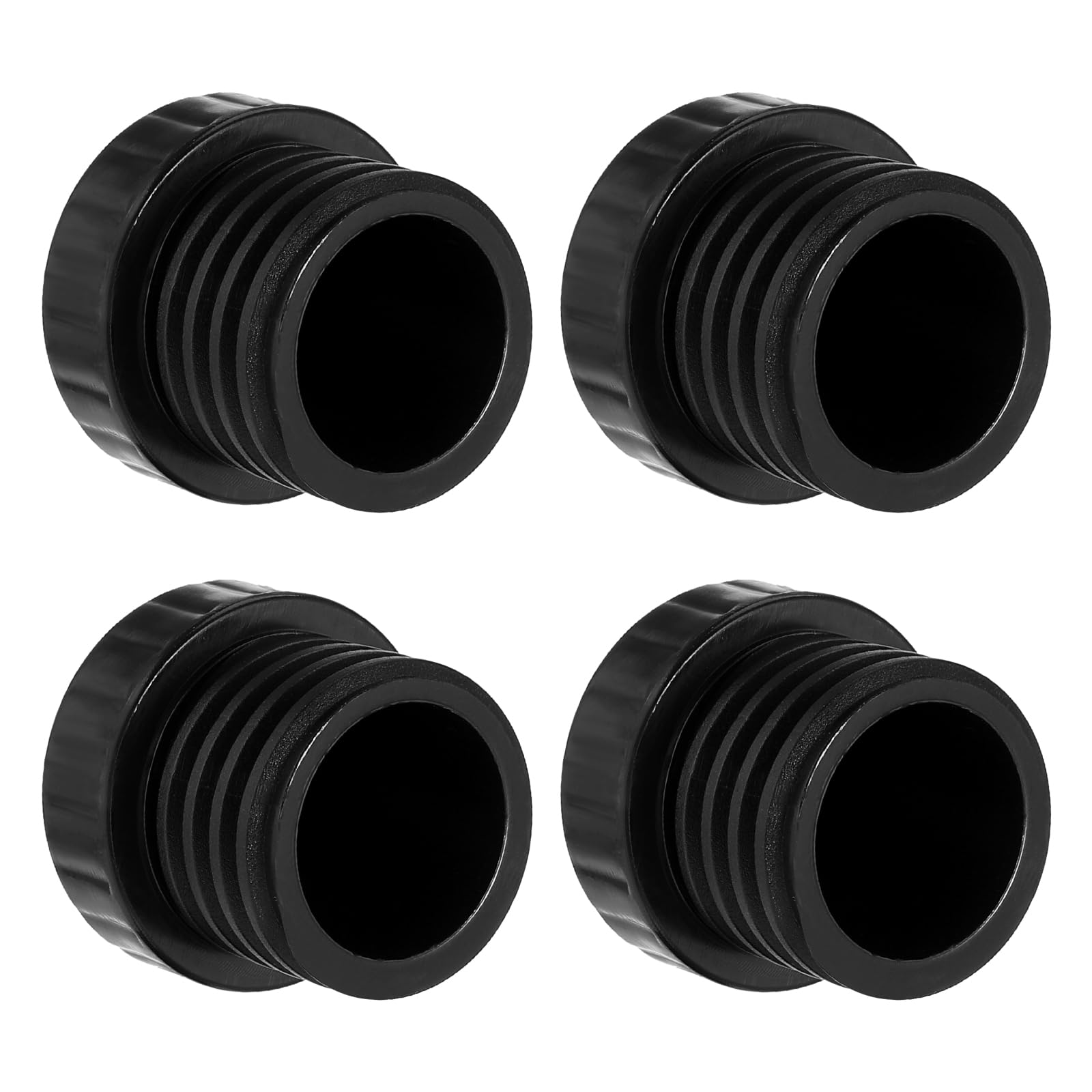 4Pcs Light Bulb Socket Cover,Black Light Socket Safety Caps Plugs,Light ...