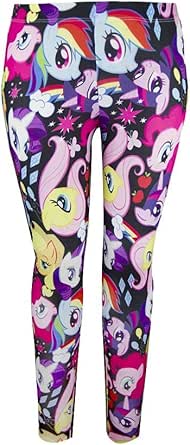 My Little Pony MLP Toss Leggings (Juniors Medium)
