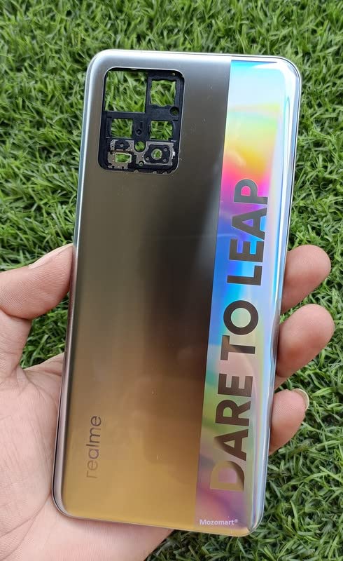 REOTEL Back Panel for Realme 8 Pro - Silver (Middle Ring + Back Panel ...