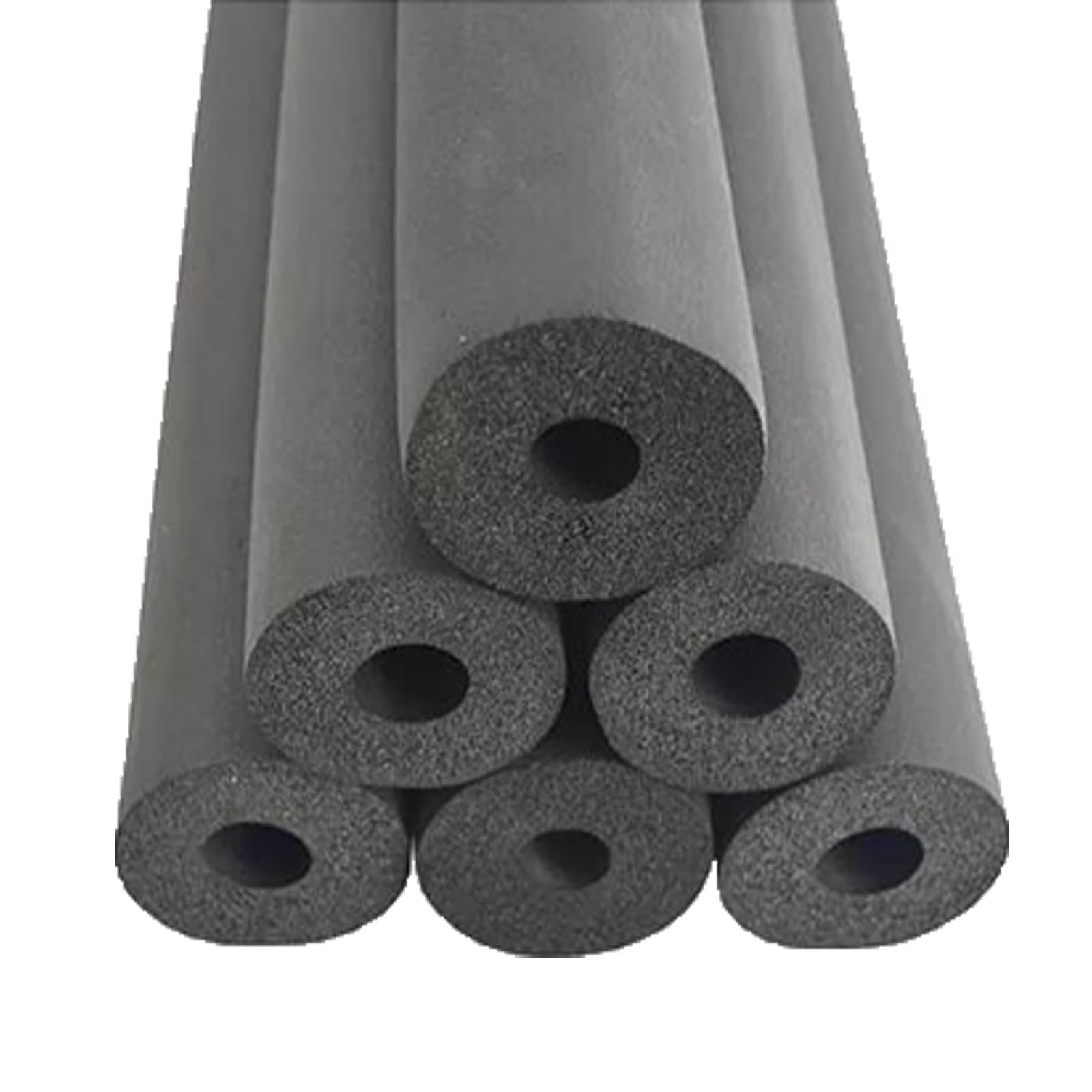 Foam Tube Hose,Flexible Foam Tube,Black Seal Sleeve Multiple Sizes,ID ...