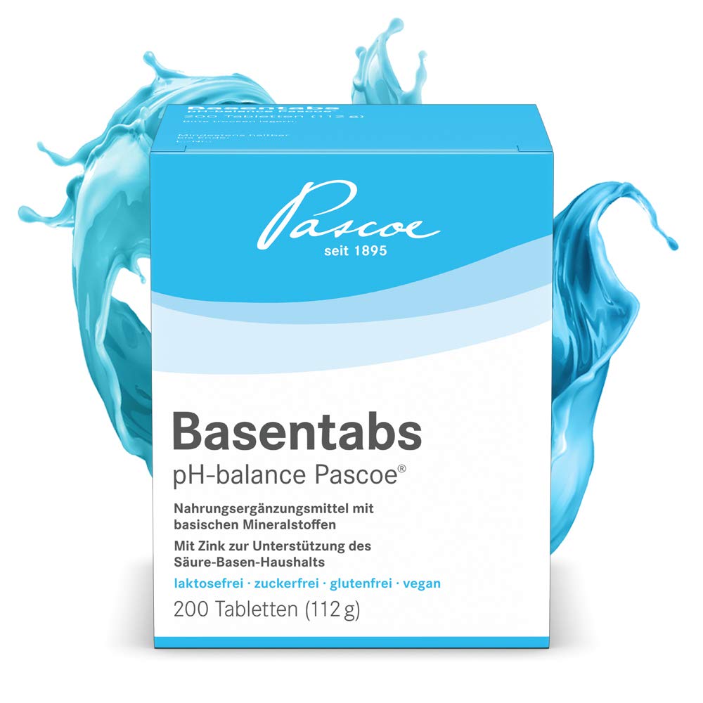 Basentabs pH-balance Pascoe - Basentabletten 200 Stück mit hoher ...