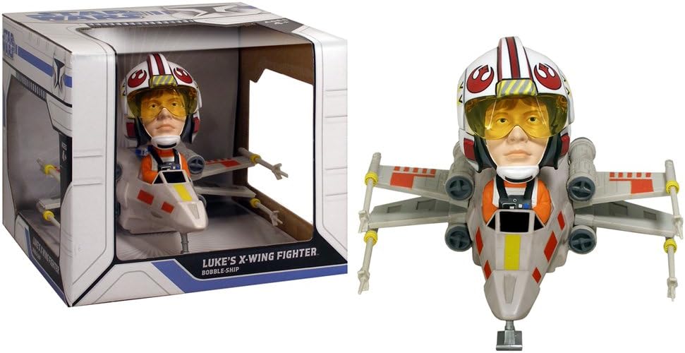 Amazon.com: Star Wars: Luke Skywalker X-Wing Bobble Head : Toys & Games