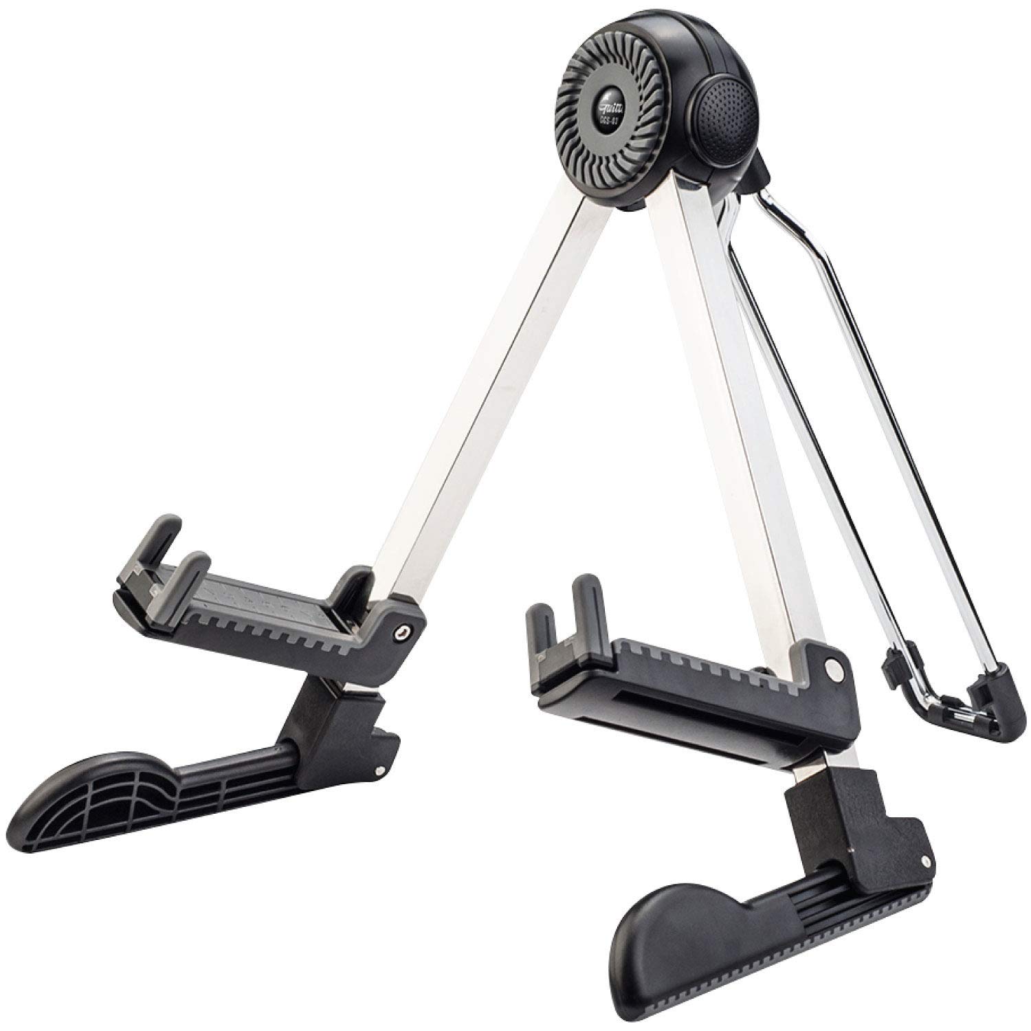 Amazon.co.jp: Guitto コンパクト ギタースタンド 折りたたみタイプ GGS-03 BLACK : 楽器・音響機器