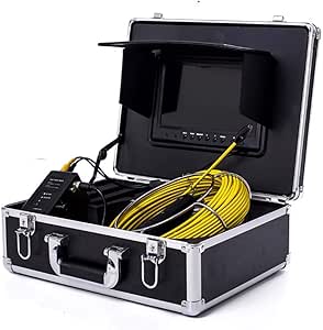 QAZzxcv Pipe Inspection Video,9 inch WIFI industrial pipeline sewer ...