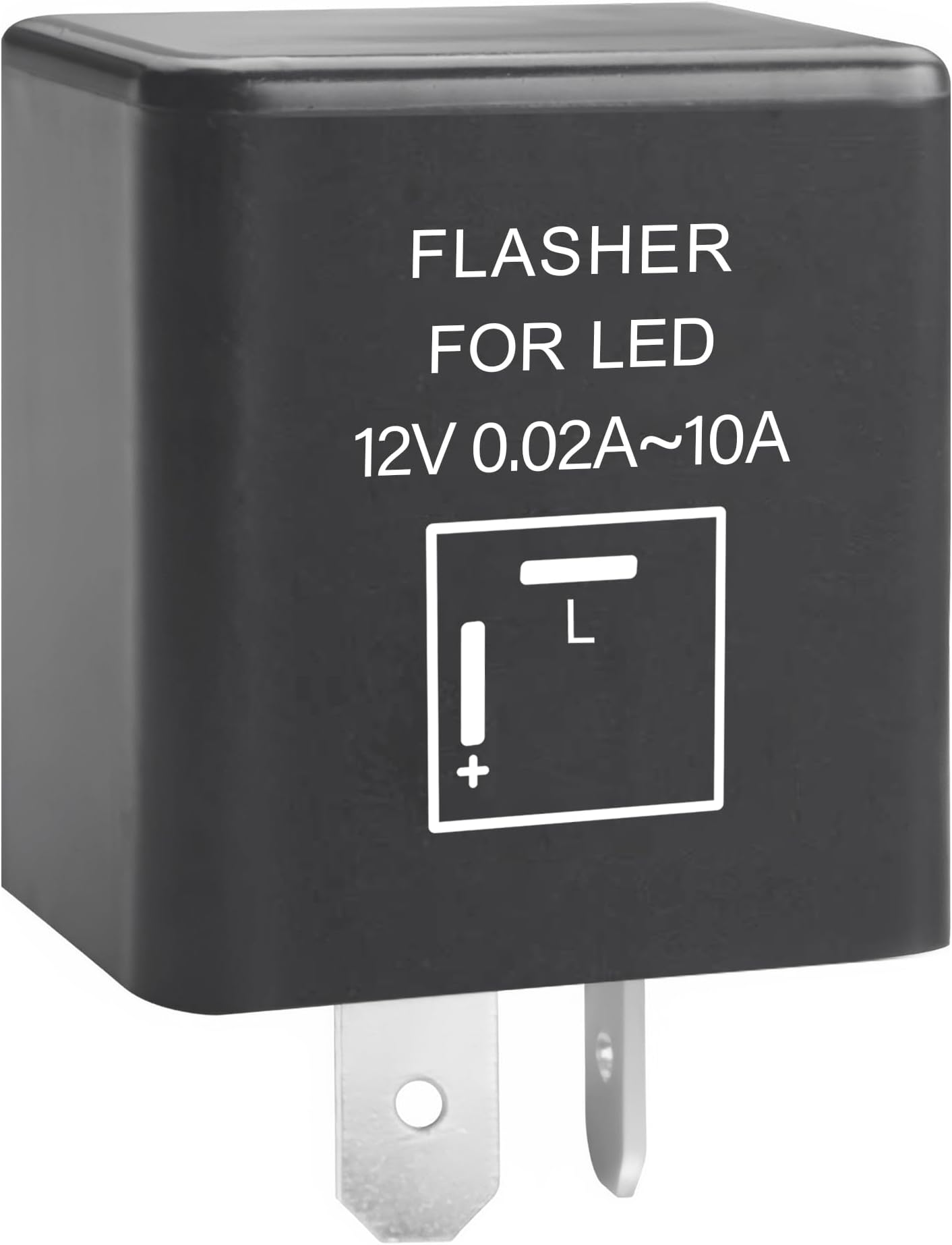 Amazon.com: RACOONA Led Flasher Relay,12V Relays,2 Pin Flasher Relay ...