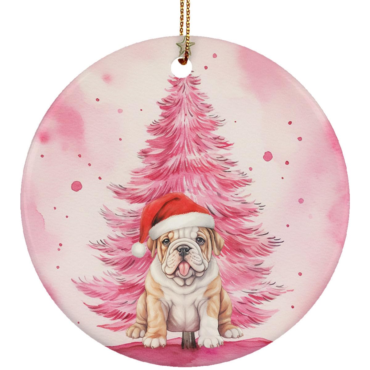 Santa English Bulldog That Are Cute