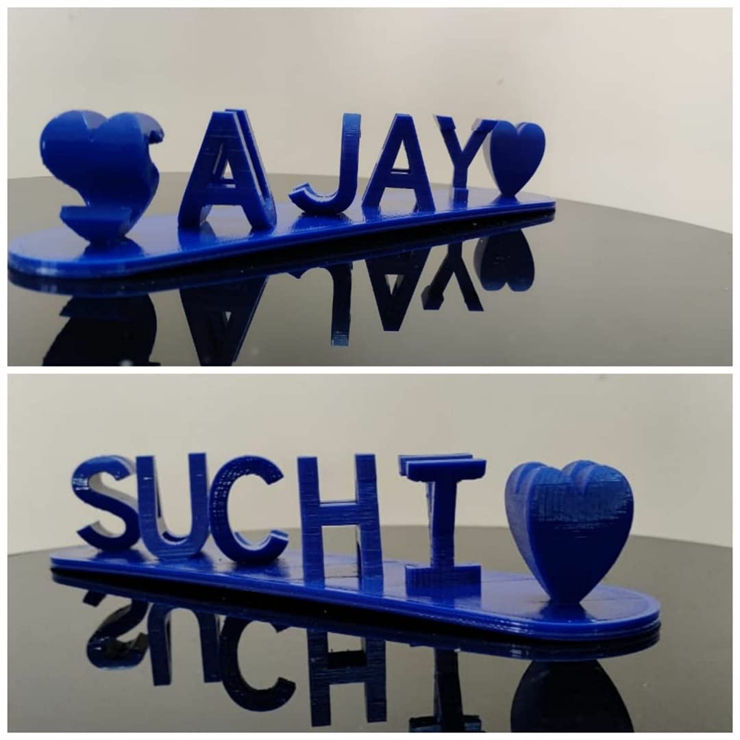 Ajay 3d Name Logo