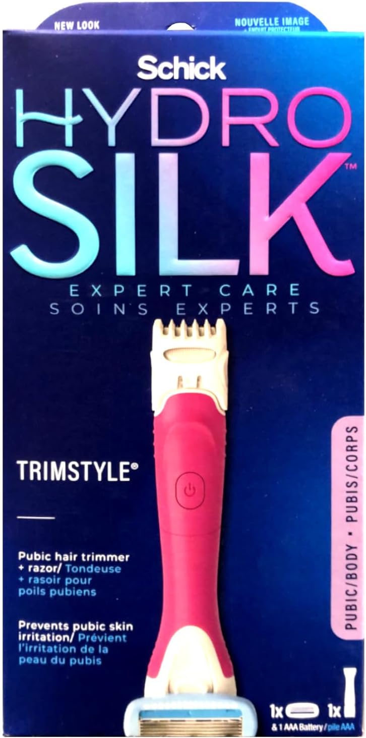 Amazon.com: Schick Womens Hydro Silk 5 Razor Trimstyle : Beauty ...
