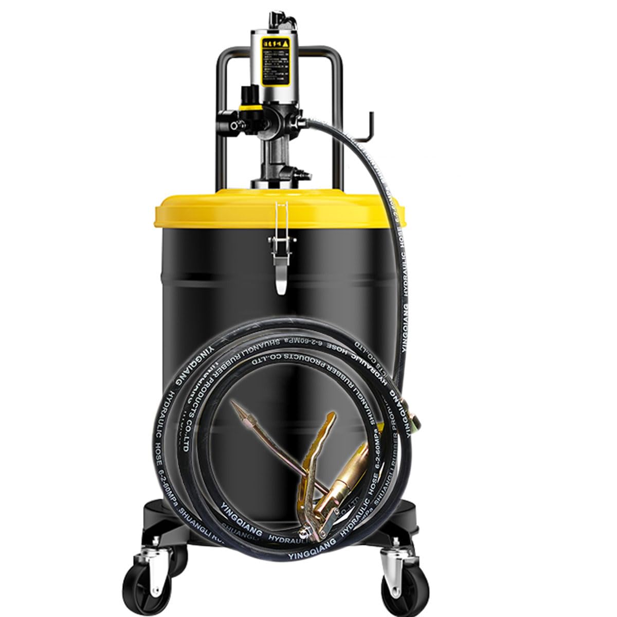 Buy 50:1 Ratio Pneumatic Grease Bucket Pump 10 Gallon 40L Air Operated ...