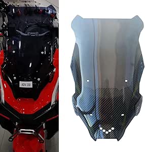 Amazon.com: ADV 150 Front Windshield Motorcycle Accessories Windscreen ...
