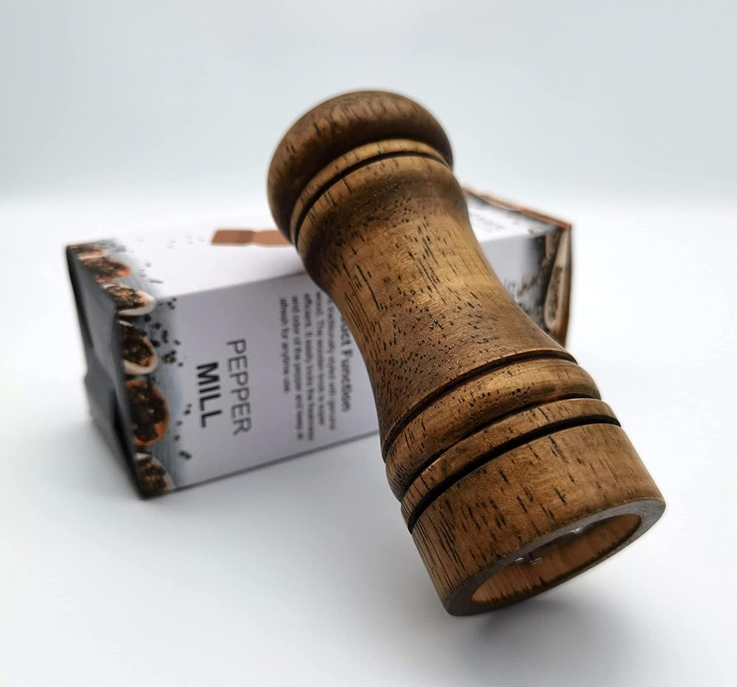 Chef'n SaltBall Salt Grinder, One Handed Refillable Salt Mill ...