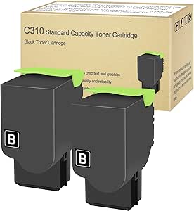 Amazon.com: C310 Standard Yield Black Toner Cartridge Replacement for Xerox 006R04356 for Xerox ...