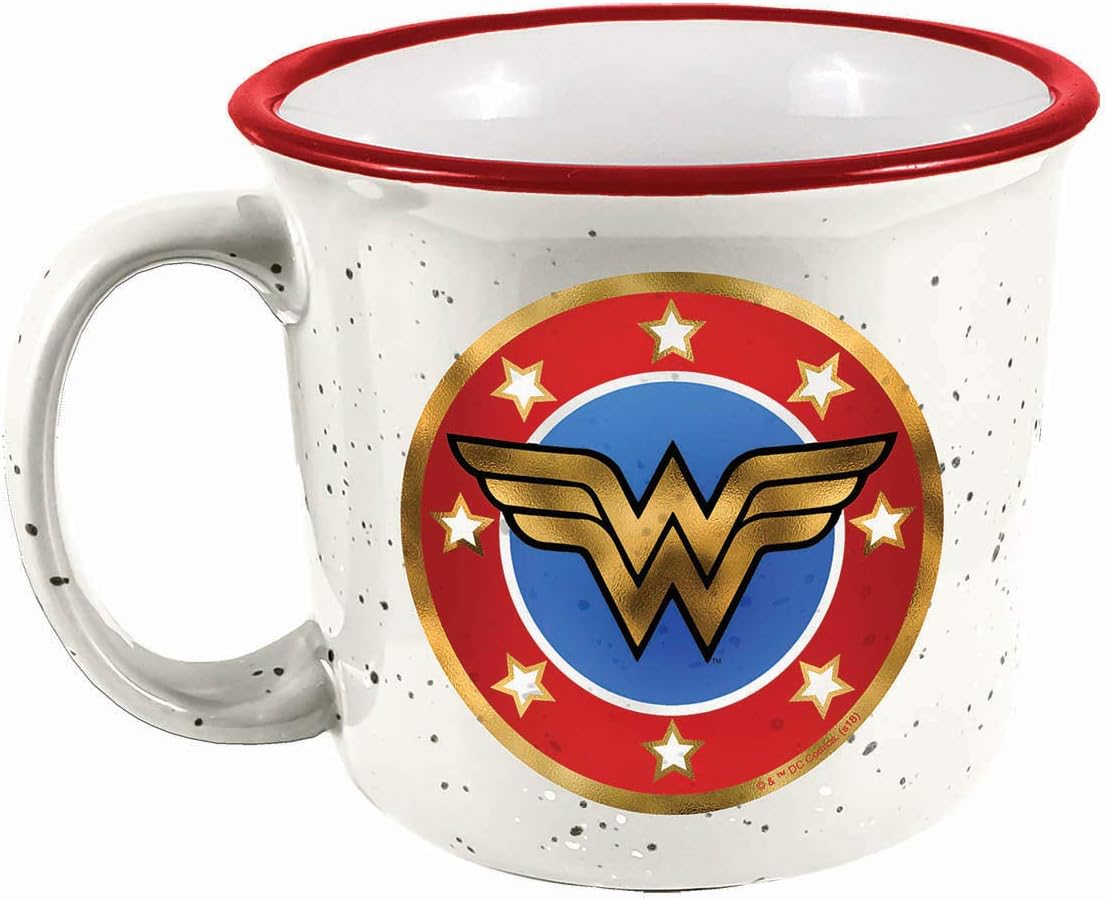 Amazon.com | Wonder Woman Movie Poster Ceramic Coffee Mug, Novelty Gift ...
