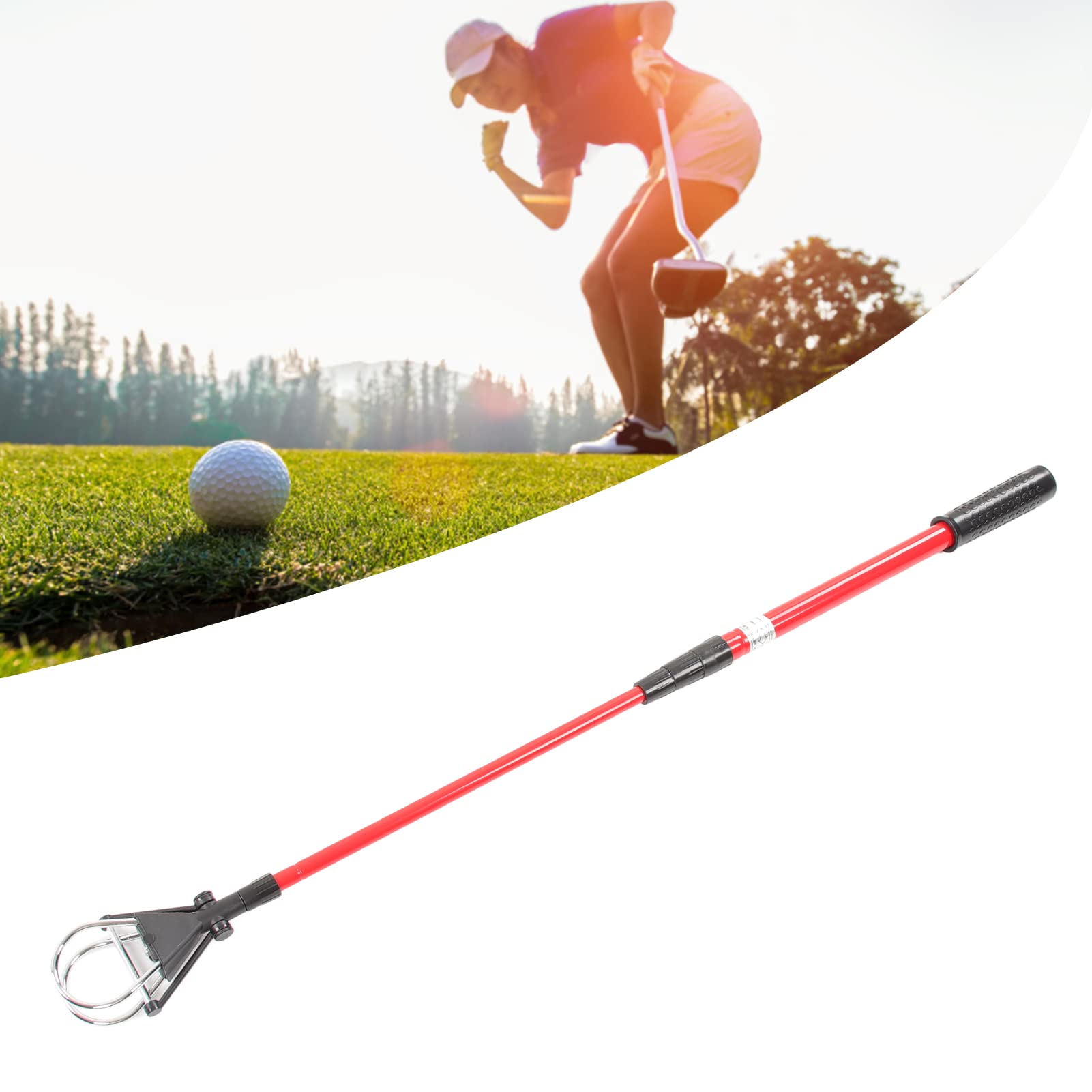 Amazon.com : Telescopic Golf Ball Retriever, 5 Section Water Golf Ball ...