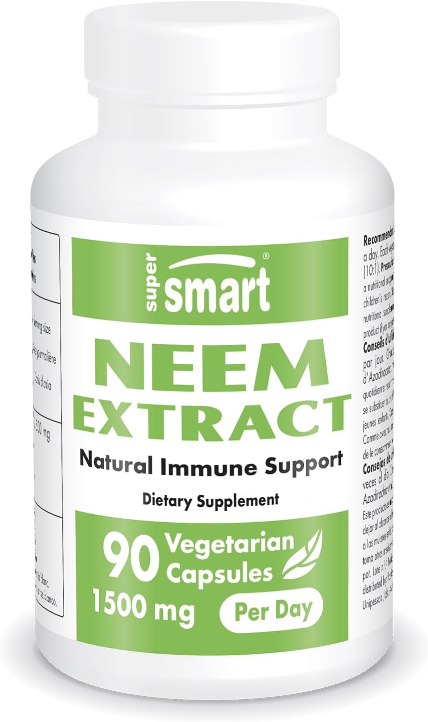 Amazon.com: Pure Mountain Botanicals Neem Capsules - 90 Kosher Vegan ...