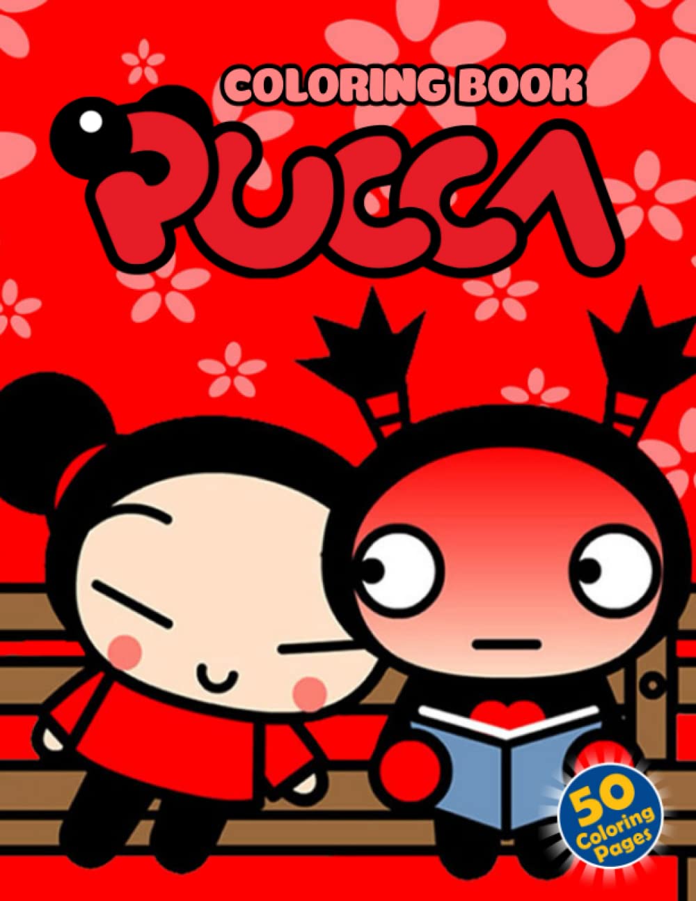 Buy Pucca Coloring Book: JUMBO Coloring Book For Kids With 50+ Pucca ...