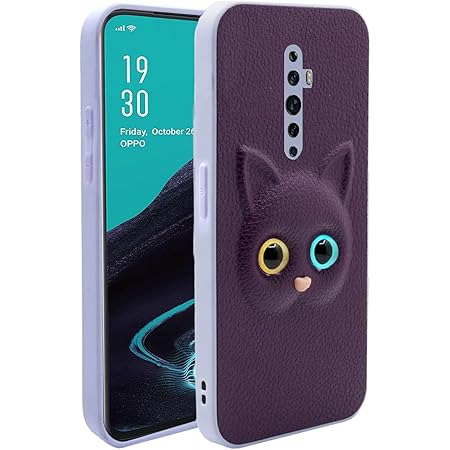 LIRAMARK Silicone Soft Back Cover Case for Oppo Reno 2F/Reno 2Z (Black ...