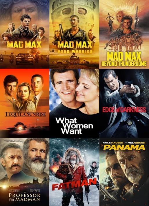 Amazon.com: Mel Gibson: Ultimate 9-Movie Collection [DVD] Mad Max ...