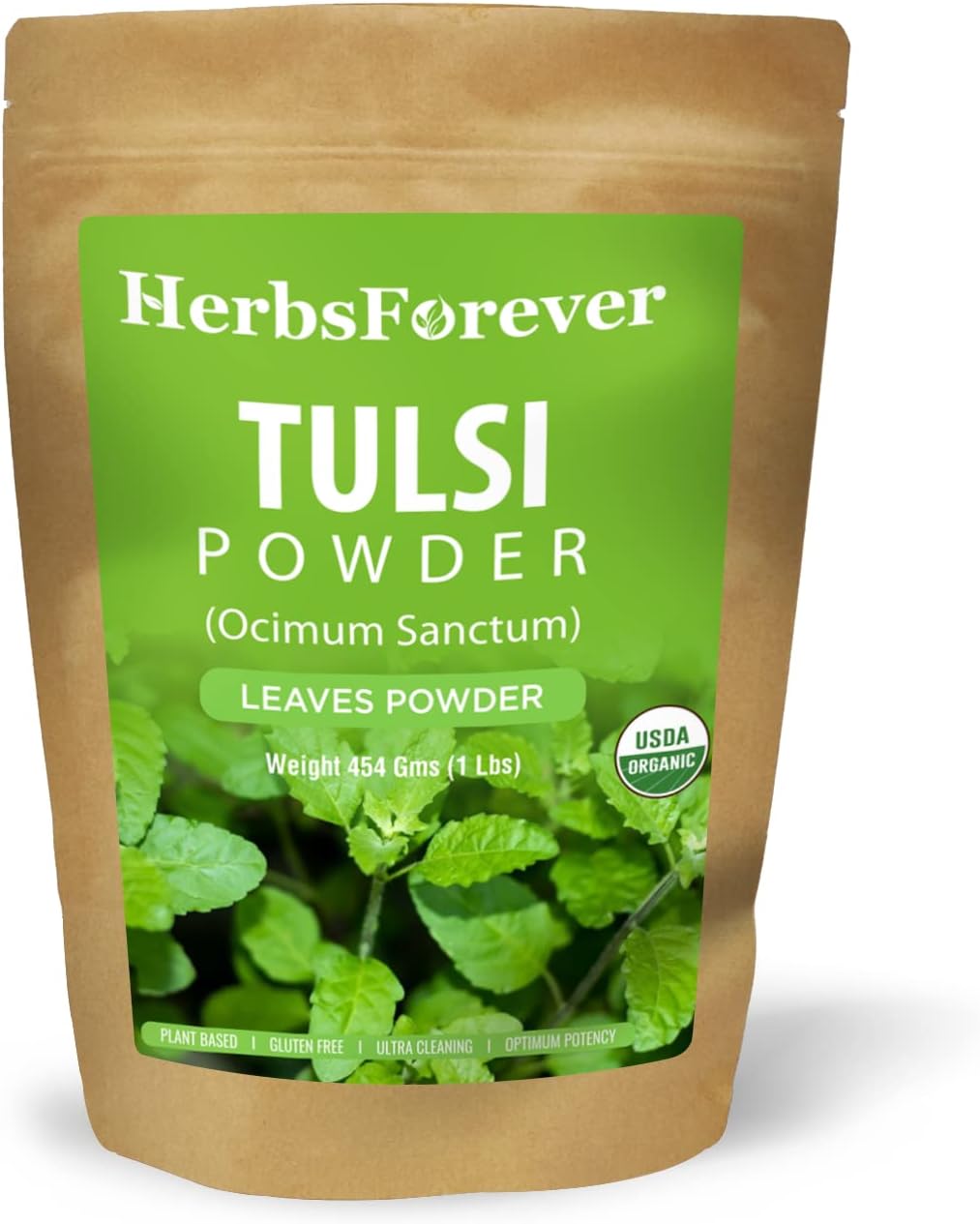 Amazon.com: HerbsForever Tulsi Powder – Holy Basil Leaves Powder ...