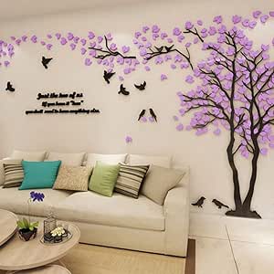 guangmu Calcomanías de pared 3D para árbol de fotos familiar, árbol y ...