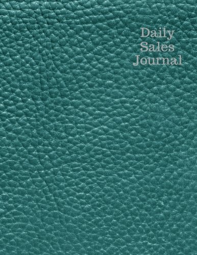 Amazon.com: Daily Sales Journal: Green Leather Expense Ledger, Stock ...