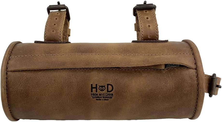 Amazon.com: Handmade Tan Leather Bike Pannier Bag Saddle Handlebar ...