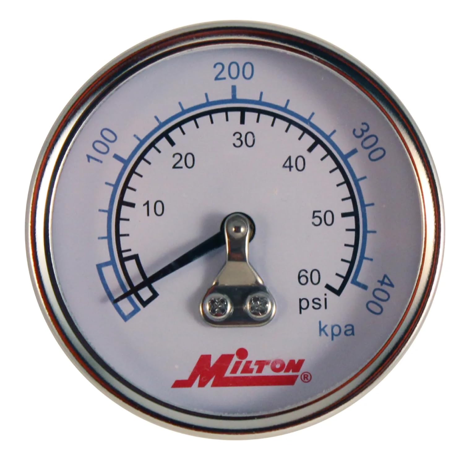 Amazon.com: Milton Mini Pressure Dial Gauge, Brass, 1/4" NPT (1190 ...