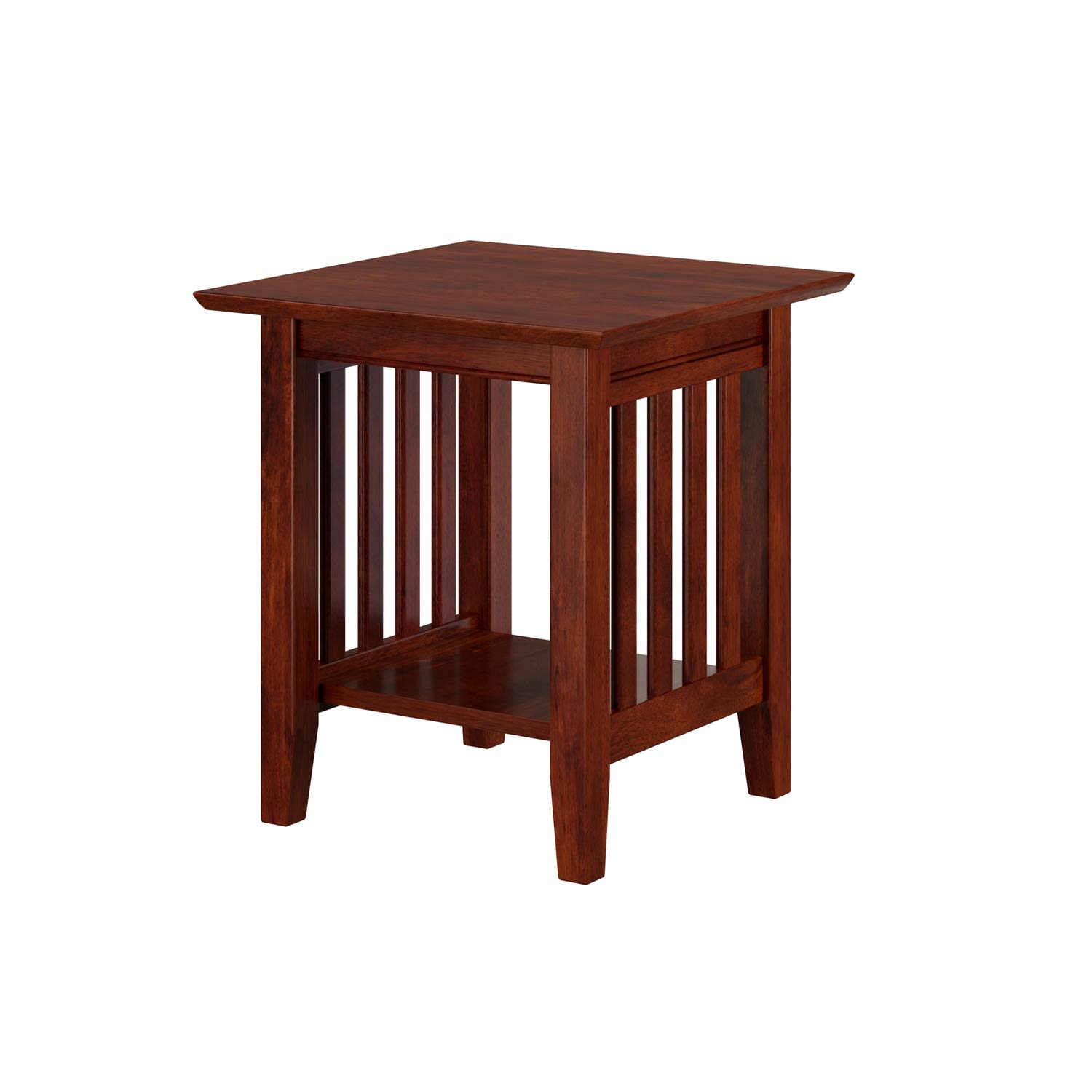 Mission Chair Side Table BJ6TD Mission End Table With Drawer