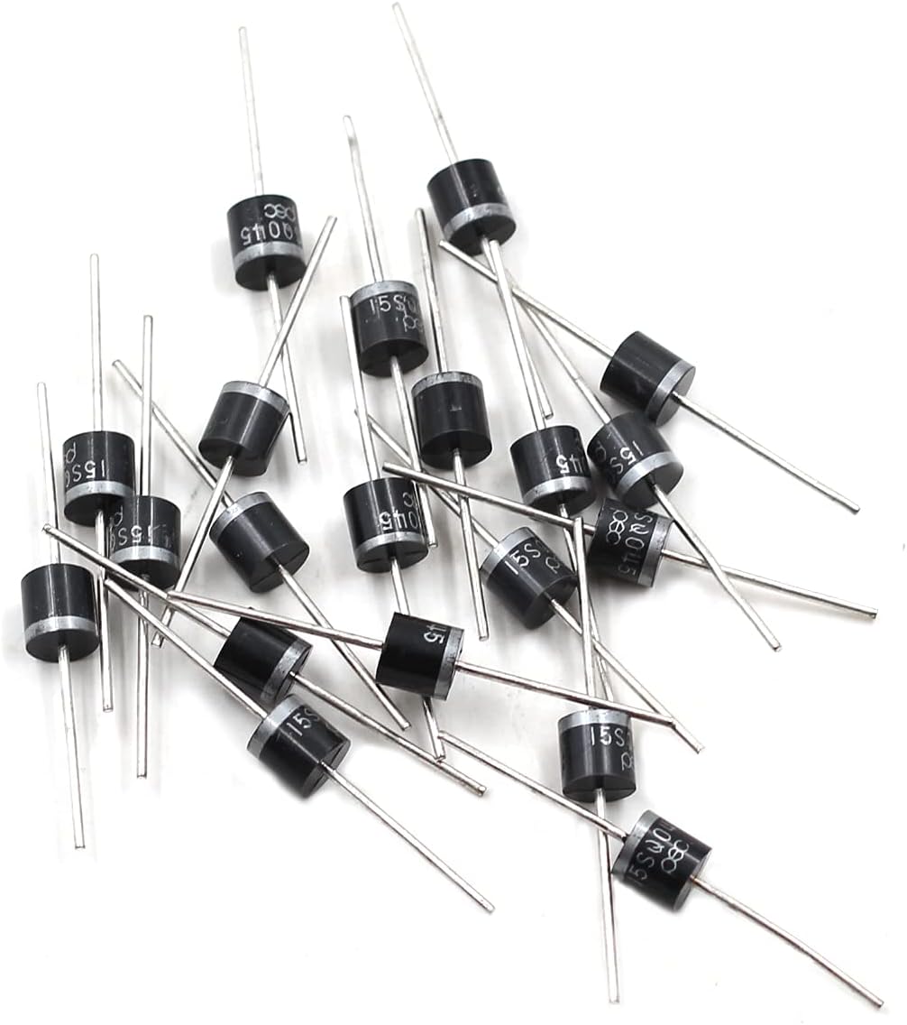 Amazon.com: 20pcs 10amp 15SQ045 Axial Schottky Blocking Diodes for ...