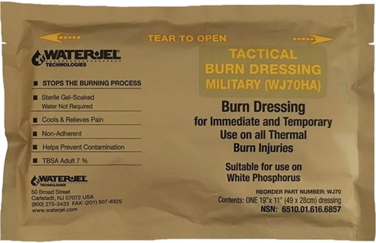 Amazon.com: Water Jel Water-Jel Military Burn Dressing 19" x 11 ...