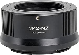Amazon.co.jp: PEIPRO M42-NZ Lens Mount Adapter Compatible with M42 Screw Mount Lens and Nikon Z ...