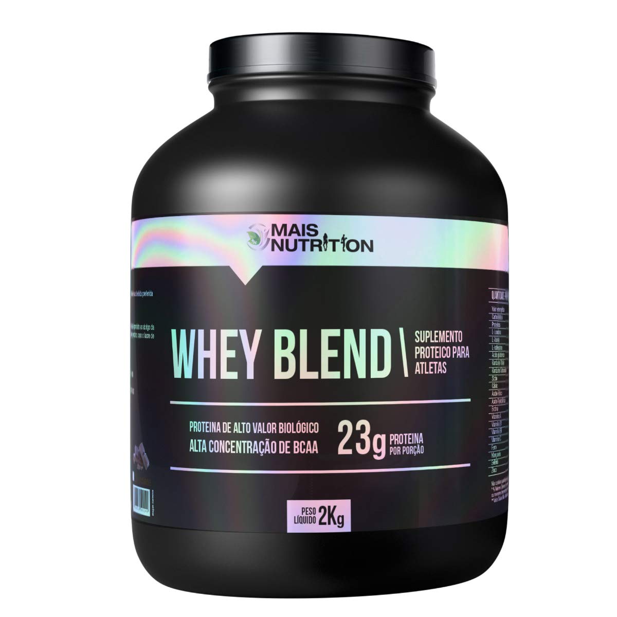 Whey Blend Sabor Baunilha Pote 2Kg Mais Nutrition | Amazon.com.br