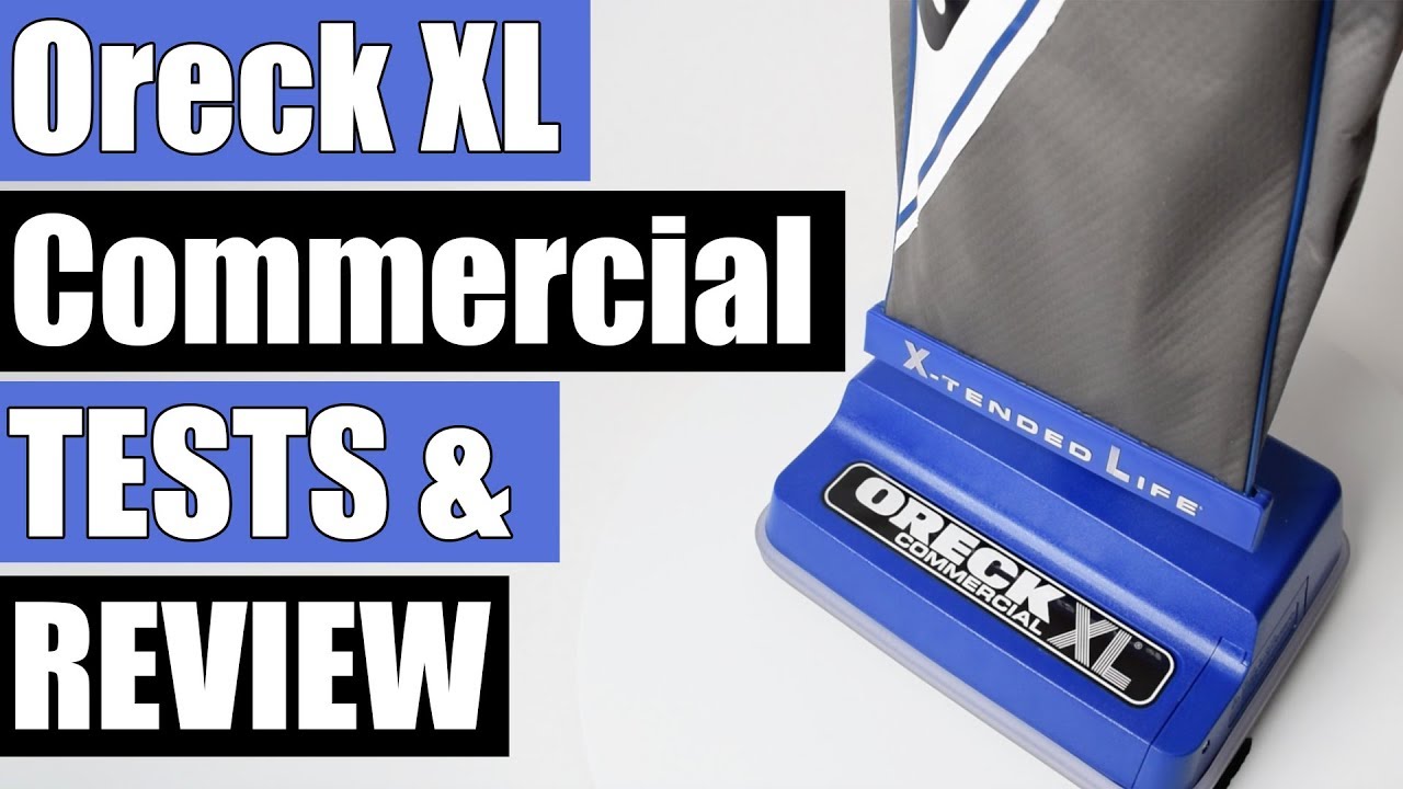 Watch Oreck XL Commercial Vacuum - XL2100RHS - Tests and REVIEW on ...