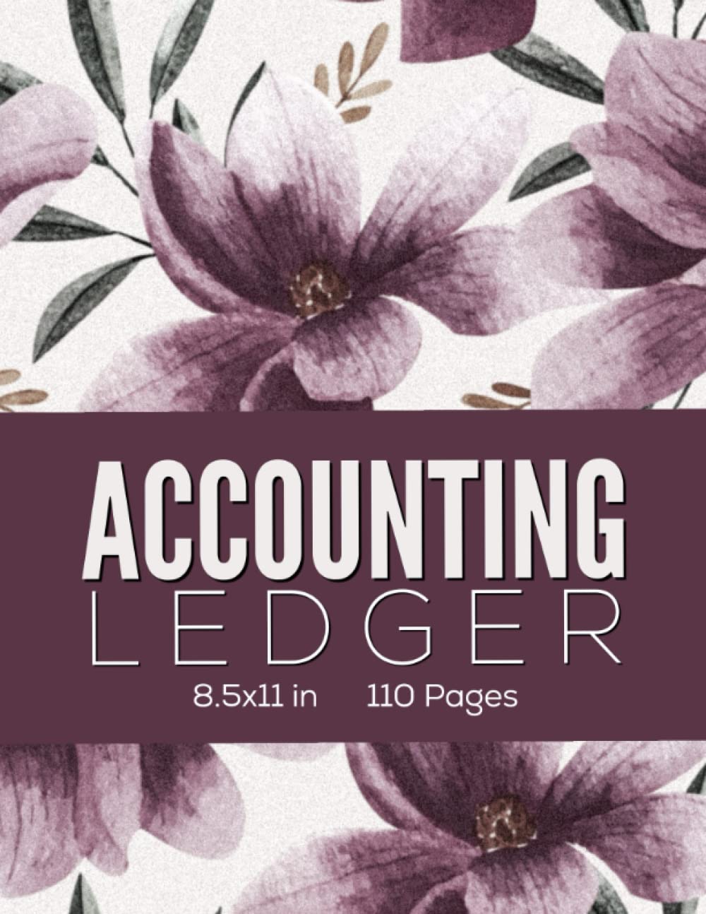 Amazon.com: Accounting Ledger: Awesome and Simple Checkbook Register to ...